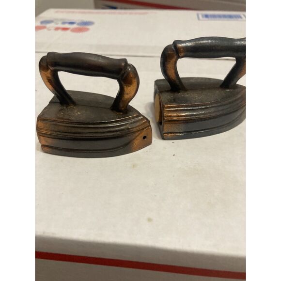 Other | Vintage Metal Iron Salt And Pepper Shakers | Poshmark